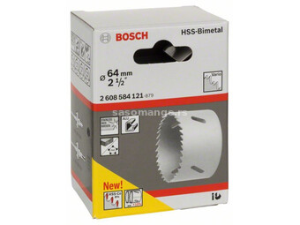 Bosch testera za otvore HSS-bimetal za standardne adaptere 64 mm, 2 1/2" ( 2608584121 )
