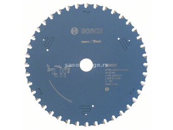 Bosch list kružne testere expert for steel 190 x 20 x 2,0 mm, 40 ( 2608643056 )