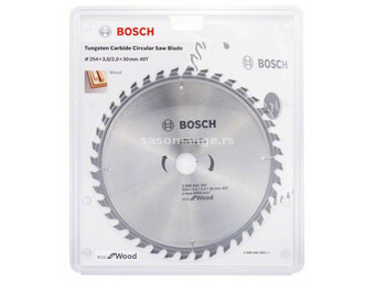 Bosch list kružne testere za drvo 254x2,5x30/40z eco ( 2608644383 )