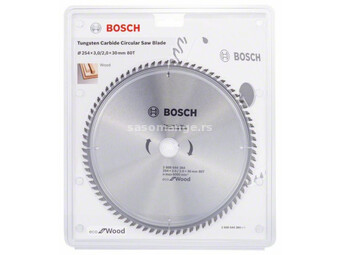 Bosch list kružne testere za drvo 254x2,5x30/80z eco ( 2608644384 )