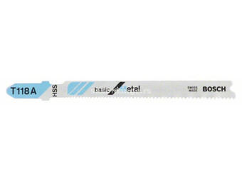 Bosch list ubodne testere T 118 A basic za metal ( 2608631013 )
