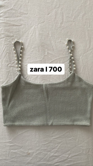 zara crop top