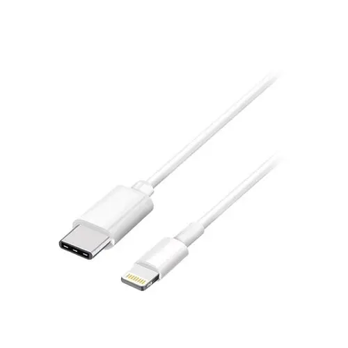 FAST ASIA Kabl USB Tip C na lighting Velteh za iPhone beli