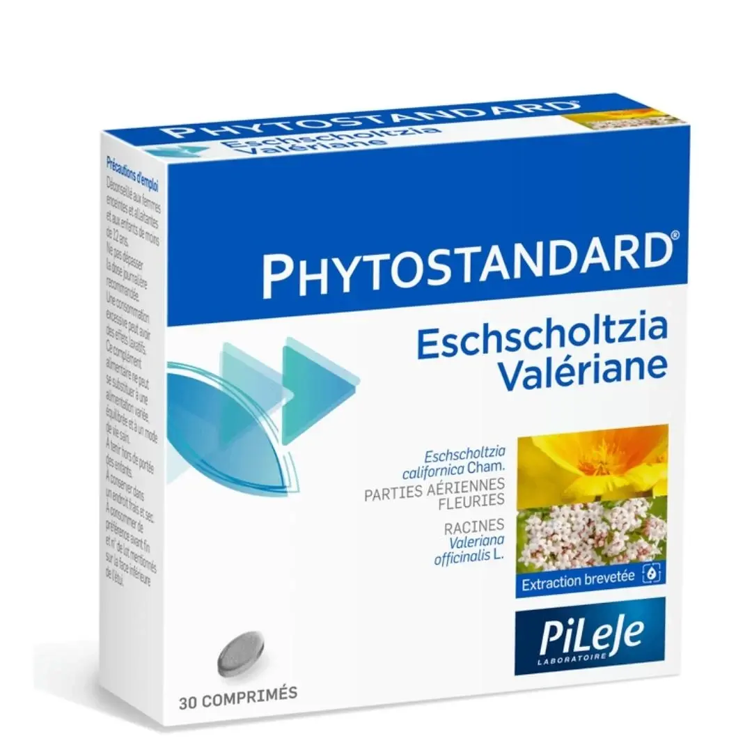 PILEJE Tablete PHYTOSTANDARD Echscholtzia Valériane A30