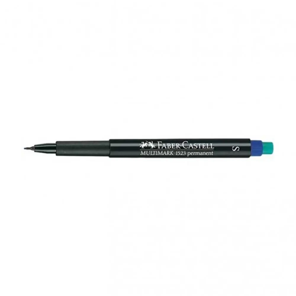 FABER CASTELL Flomaster OHP S 0,4 mm 07490 plavi