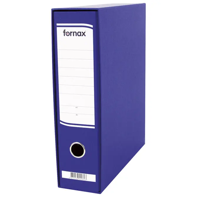 FORNAX Uski registrator A4 sa kutijom plavi