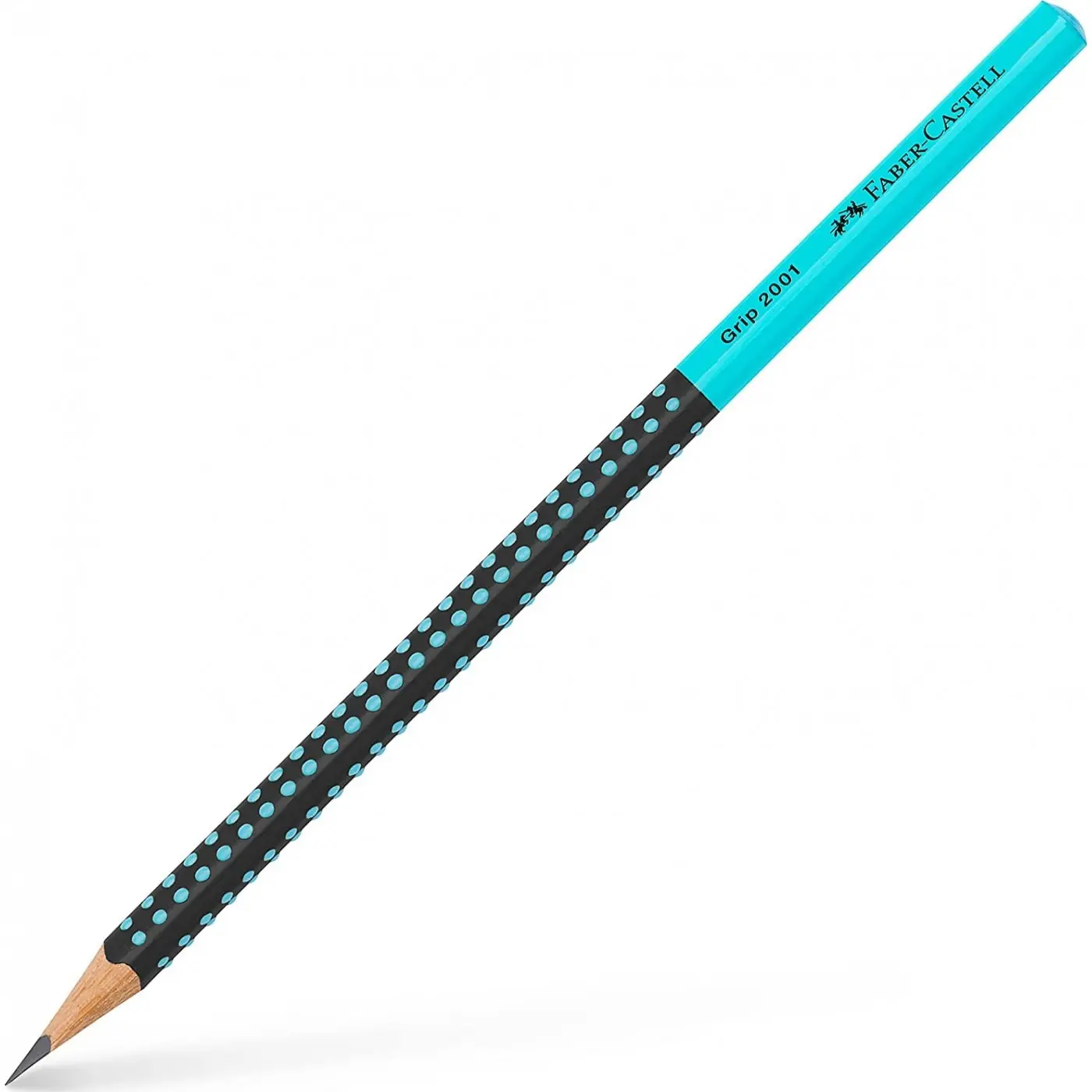 FABER CASTELL Grafitna olovka B 517012 crno-tirkizna