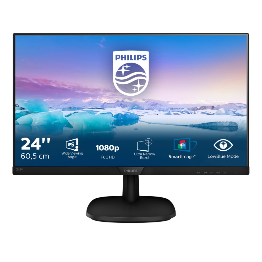 PHILIPS 23.8" VA 243V7QDAB/00 Monitor