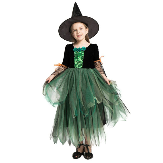 Veštica kostim za decu uzrasta 5-7 godine