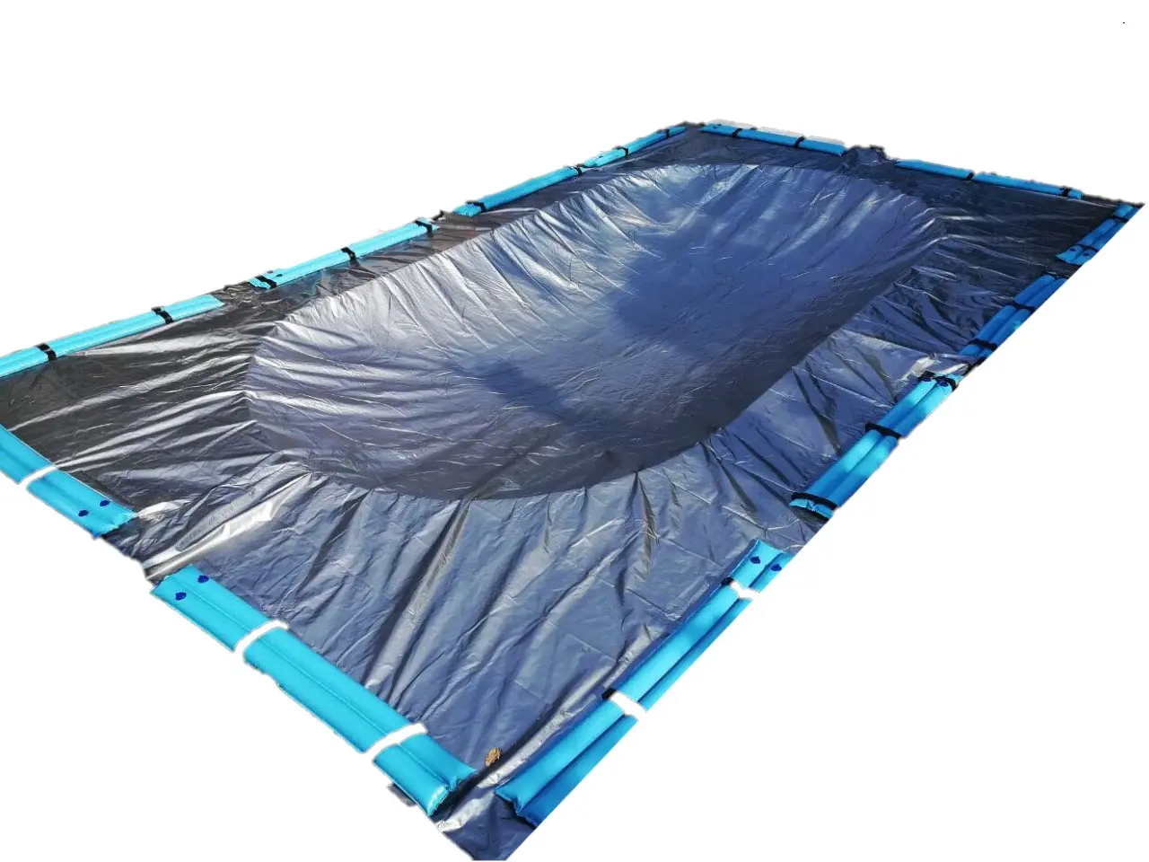 NERO Zimski prekrivač za bazen, sa vodenim tegovima 9x4,5
