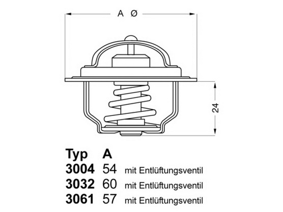 Termostat *12301060*