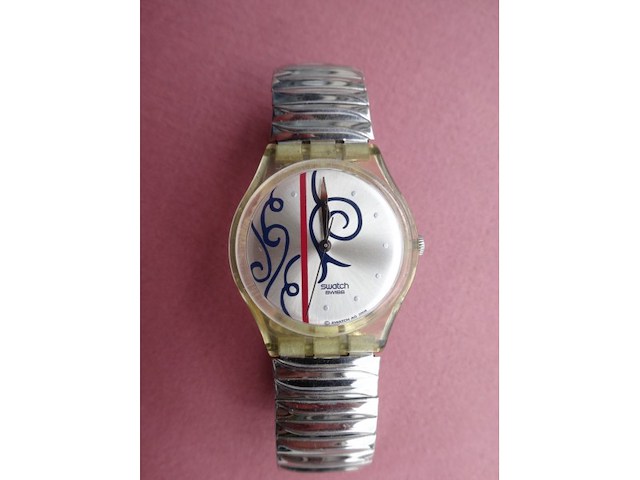 Swatch ručni sat sa elastičnom narukvicom