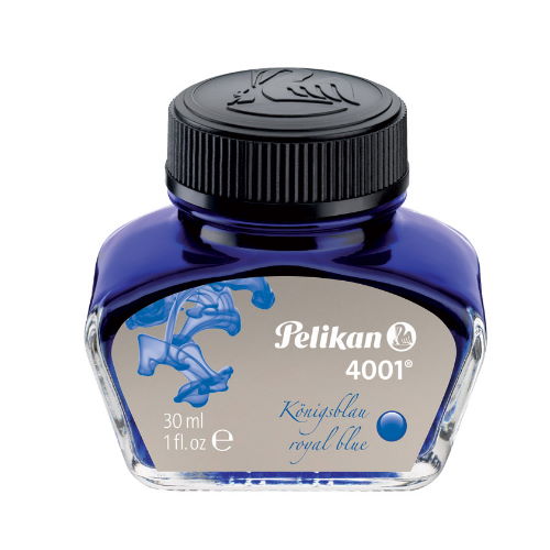 Tinta za nalivpero bočica 30ml 4001 Pelikan 301010 plava