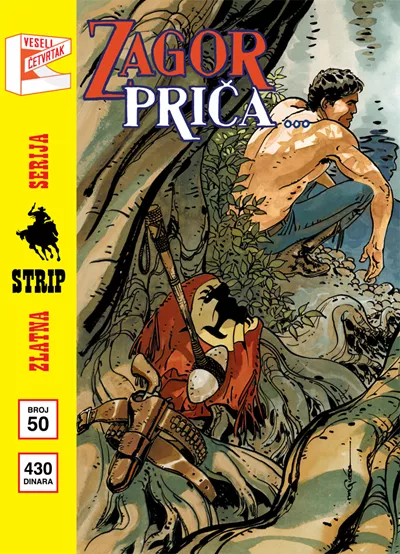 Veseli Četvrtak Zlatna serija 50 (korica B) - Zagor, Zagor priča...