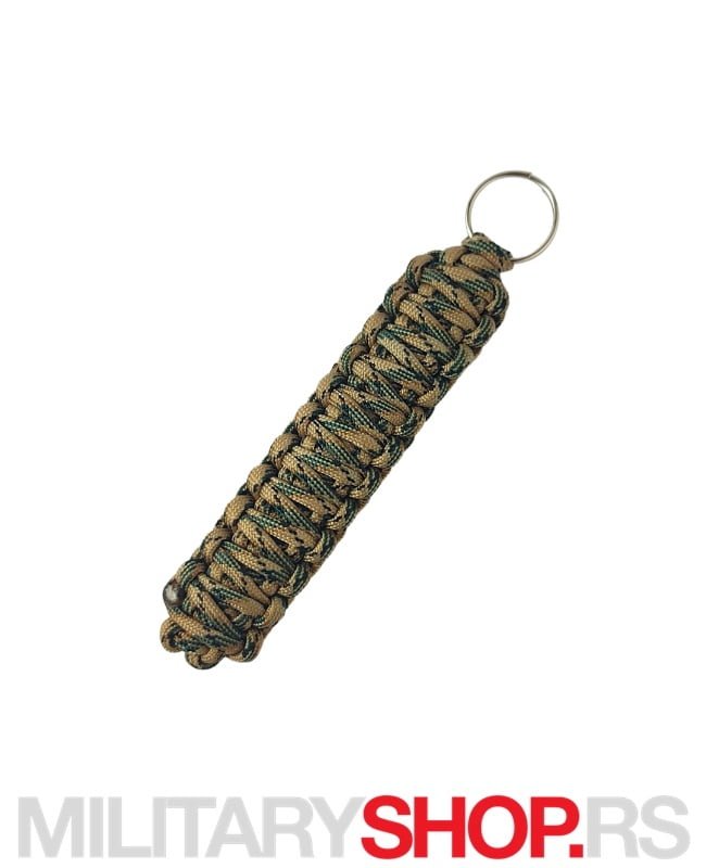 King Cobra Paracord Privezak Savana Camo