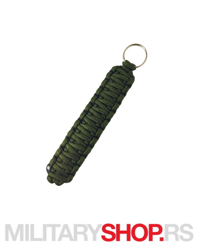 King Cobra Paracord Privezak Olive Boje