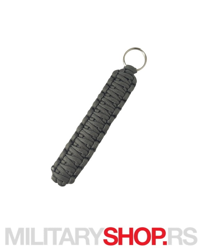 King Cobra Paracord Privezak Sive Boje