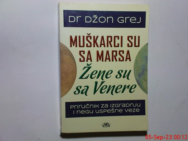 DR. DZON GREJ - MUSKARCI SU SA MARSA -ZENE SU SA VENERE