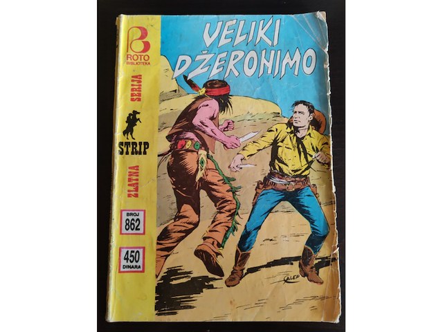 ZLATNA SERIJA ZS 862 - TEKS - VELIKI DŽERONIMO