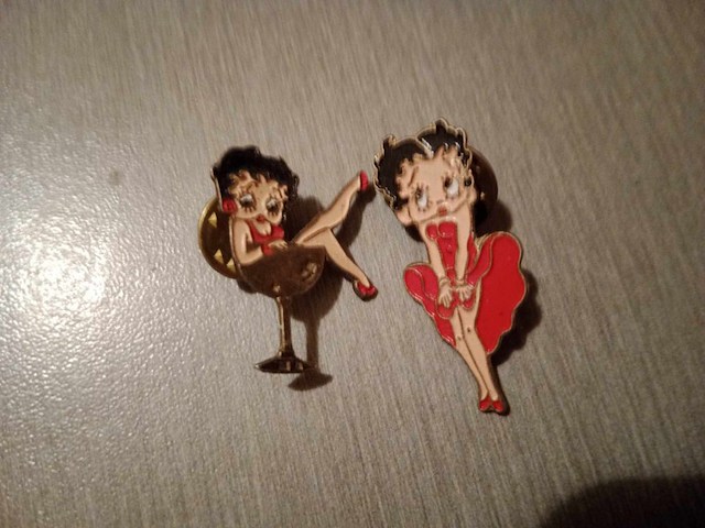 DVE ZNACKE BETTY BOOP- BETI BUP