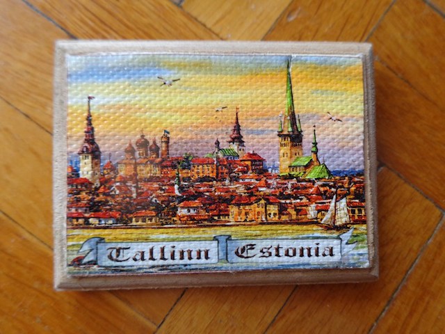 TALLINN ESTONIA, magnet za frizider (3)