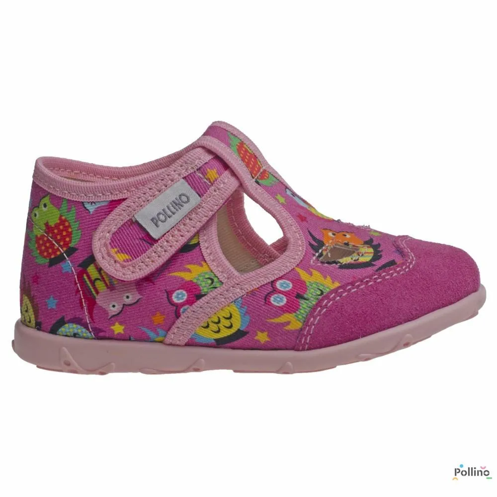 POLLINO PATOFNA PO835 OWL FUXIA