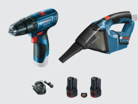 Bosch GSB 120 LI + GAS 12V set akumulatorskih alata ( 0615990M45 )