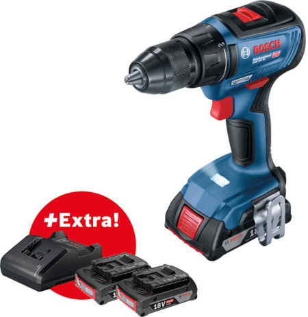 Bosch akumulatorska bušilica - odvrtač GSR 18V-50, 3x2.0Ah ( 06019H5005 )