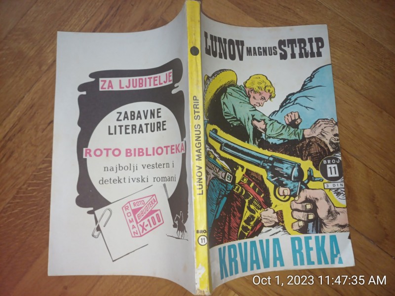 LUNOV MAGNUS STRIP BROJ 11, KRVAVA REKA