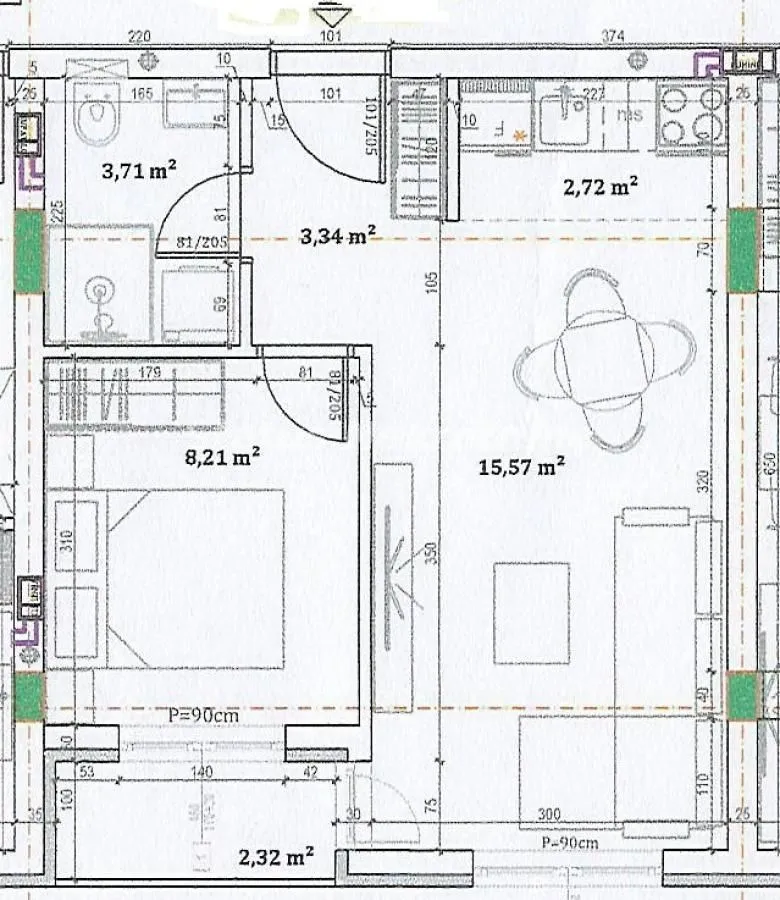 Prodaja, jednosoban stan, 36m2, Veternik, Novi Sad, Novi Sad