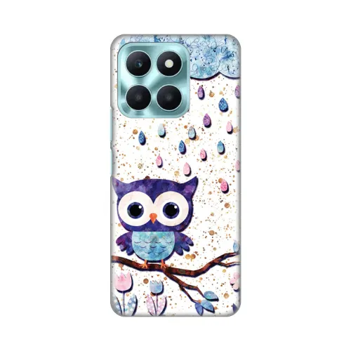 Silikonska futrola - maska print Skin za Huawei Honor X6a Owl