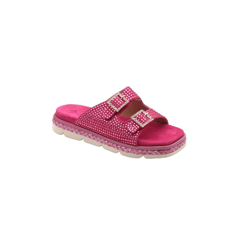 Alma en Pena V23593 suede fuxia ALP2307