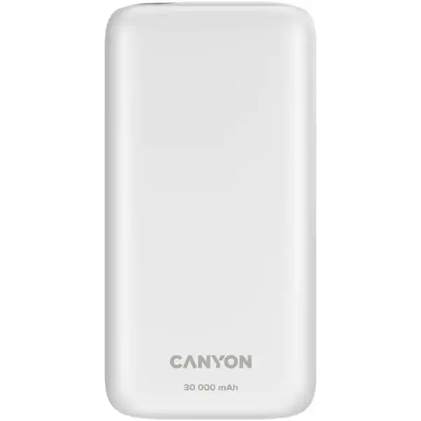 CANYON PB - 301, Power bank 30000mAh Li-poly battery, Input Micro: DC5V2A, 9V2A Input Type c PD : DC5V3A, 9V2A, Output Type C PD:5V3A,9V2.