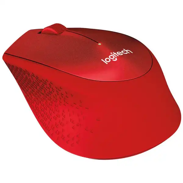 LOGITECH M330 Wireless Mouse - SILENT PLUS - RED ( 910-004911 )