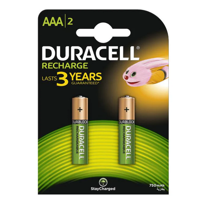Duracell punjive baterije AAA 750 mAh