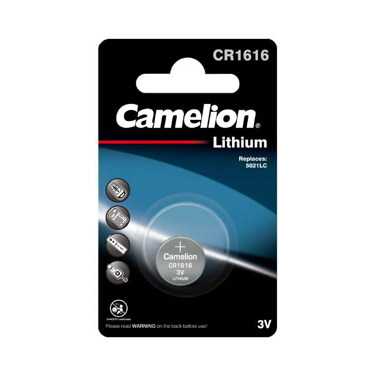 CAMELION Baterija dugmaste litijumske CR1616 — 3 V