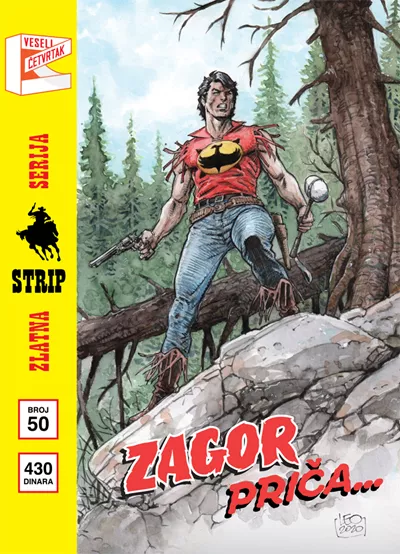 Veseli Četvrtak Zlatna serija 50 (korica C) - Zagor, Zagor priča...