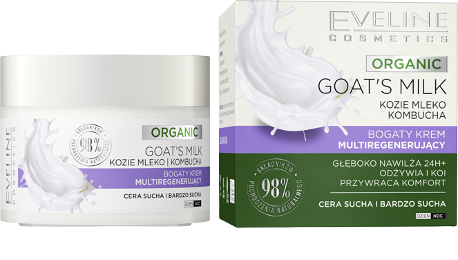 EVELINE - ORGANIC - GOATS MILK CREAM 50ml