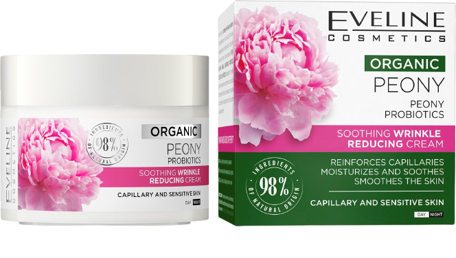 EVELINE - ORGANIC - PEONY CREAM 50ml