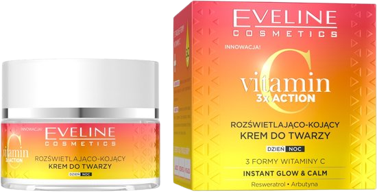 EVELINE - VITAMIN C 3XACTION - ILLUMINATING & SOOTHING CREAM 50ml