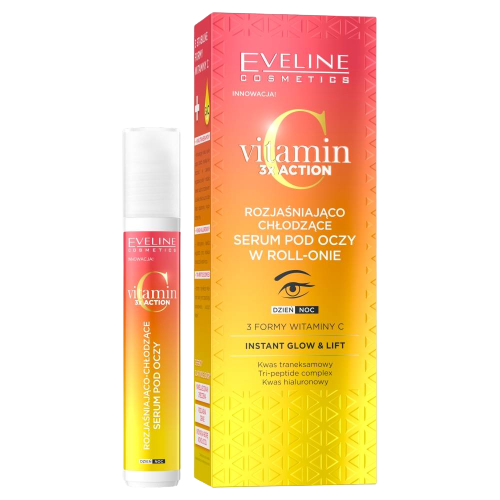 EVELINE - VITAMIN C 3XACTION - ROLL-ON EYE SERUM 15ml