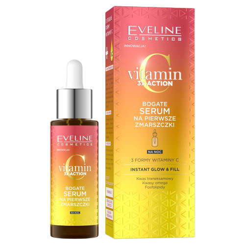 EVELINE - VITAMIN C 3XACTION - SERUM AGAINST FIRST WRINKLES 30ml