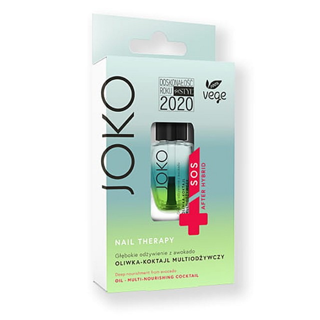 VIšenamensko nutritivno negujuće ulje za nokte i zanoktice JOKO 100% Vegan 11ml