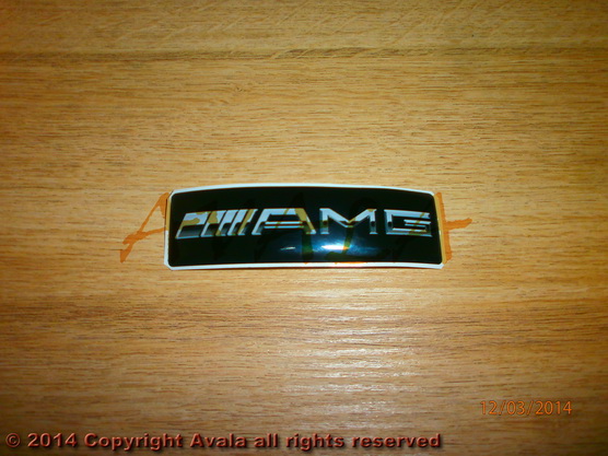 Stiker 95x25mm "AMG" *10902535*