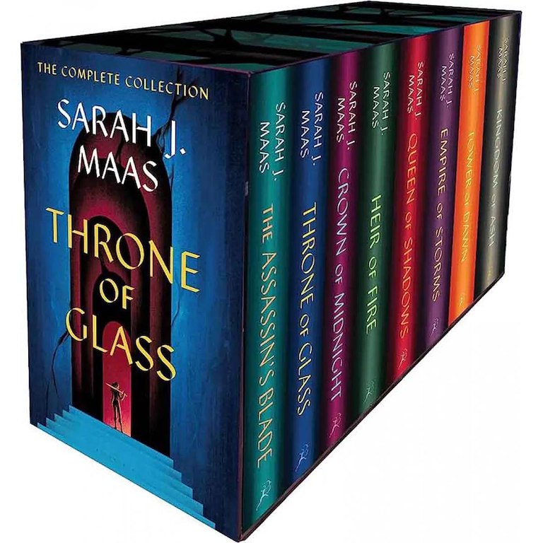 THRONE OF GLASS box set adult HB