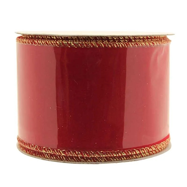 RI6801
Red Velvet Gold Edge Ribbon