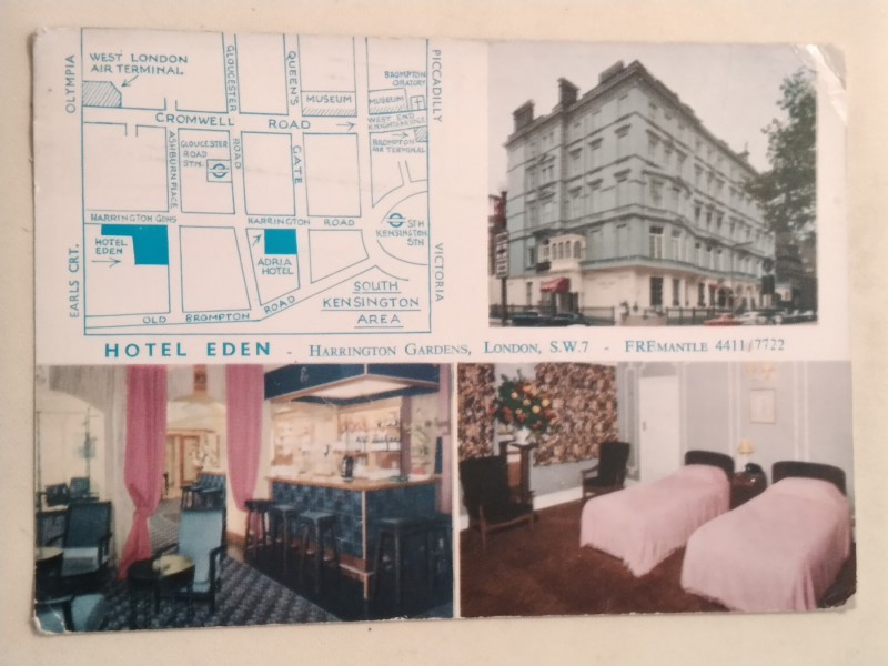 hotel eden london 1968