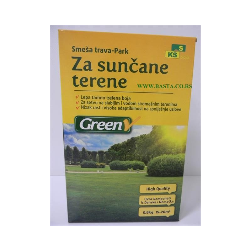 Smeša trava Park za sunčane terene