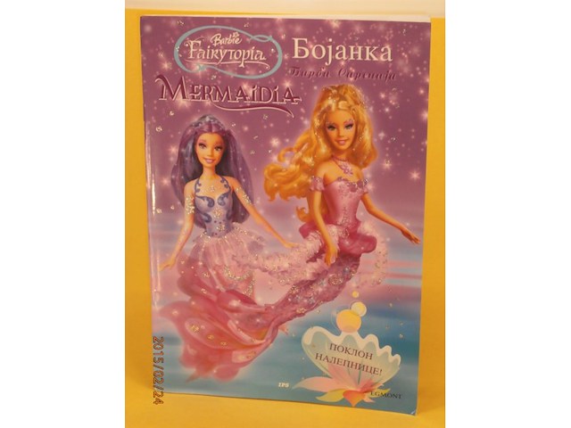 Bojanka Barbie Sirenija Mermaidia