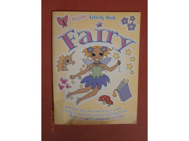 Fairy Sticker Activity Book, Jayne Miller